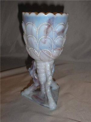 Does anyone recognize this slag goblet? | Antiques Board