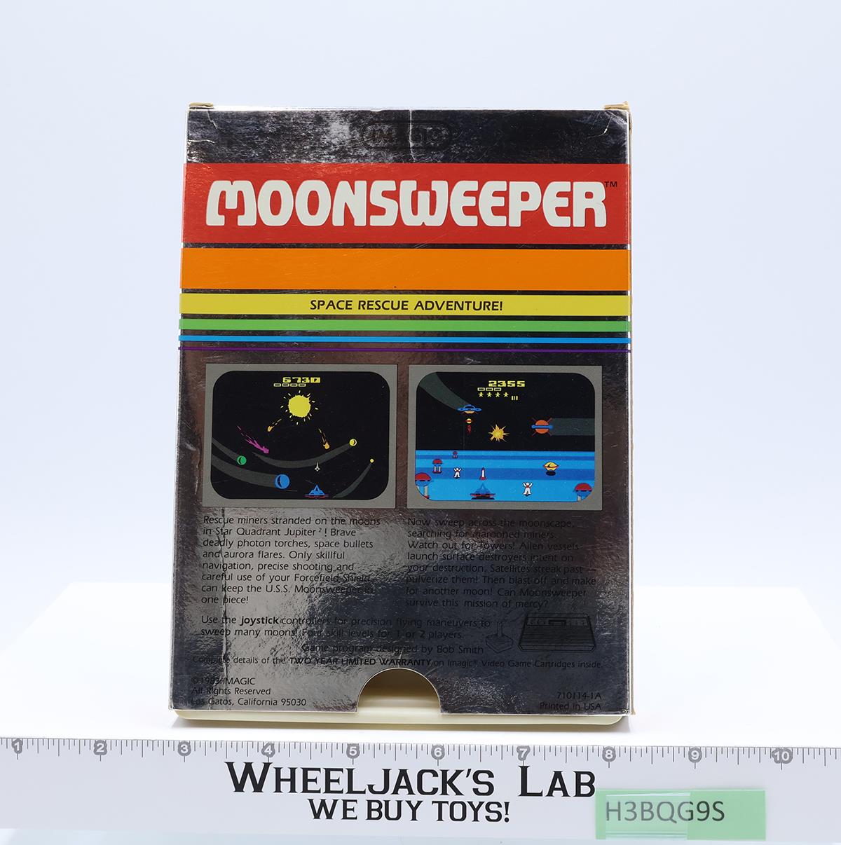 Moonsweeper Atari 2600 1983 Imagic NEW MIB Video Game Cartridge ...