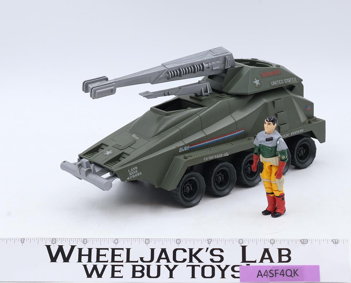 Persuader W/ Backstop Complete GI Joe 1987 Hasbro Vintage Action Figure ...