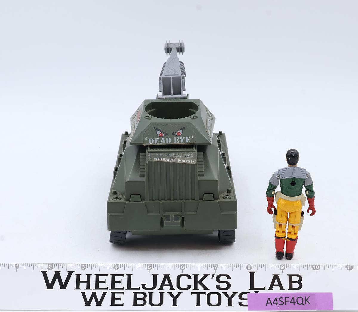 Persuader W/ Backstop Complete GI Joe 1987 Hasbro Vintage Action Figure ...