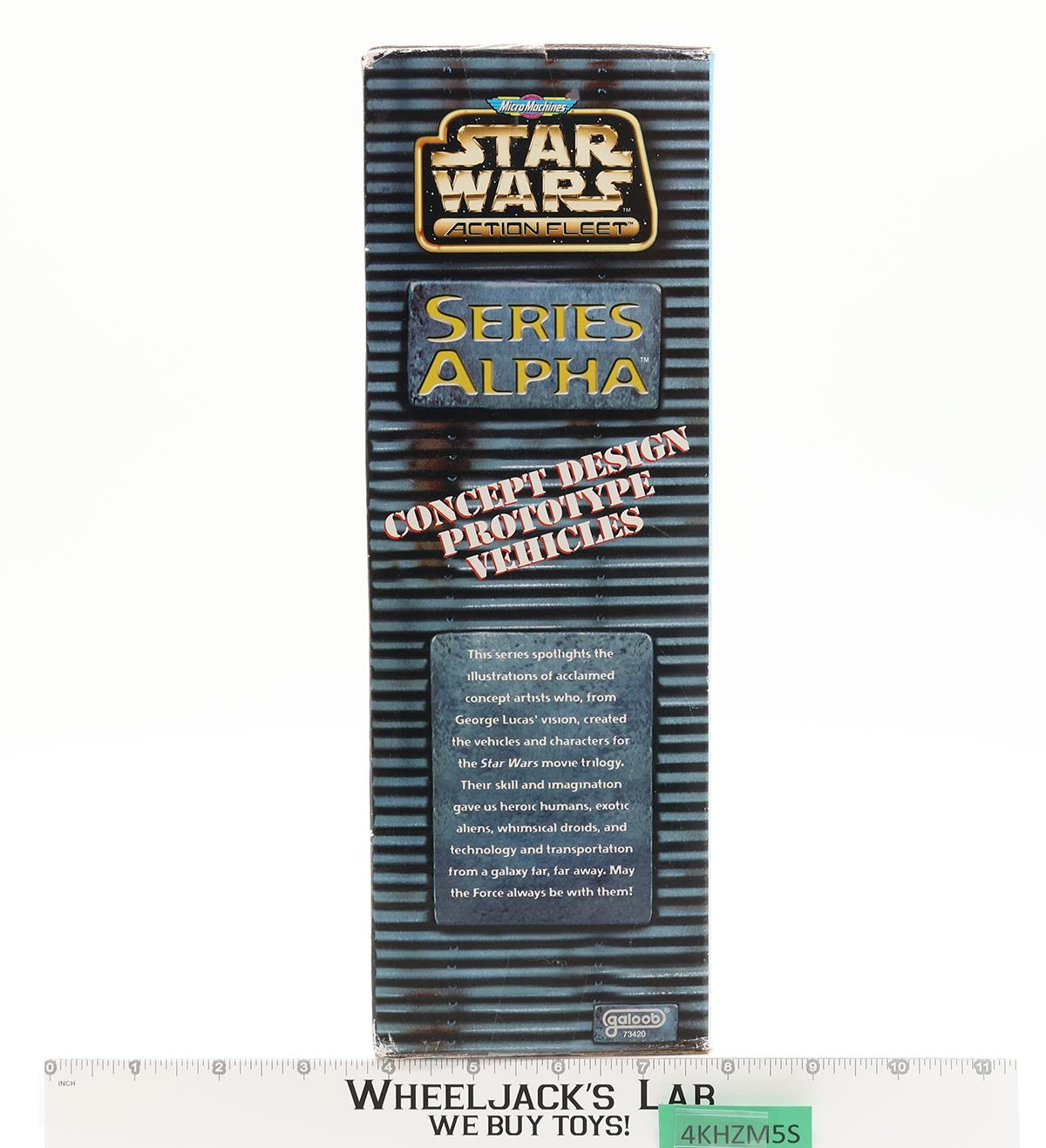 X-Wing Fighter Concept Design Star Wars Action Fleet Series Alpha Micro ...