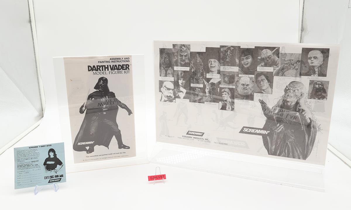 Darth Vader Complete Star Wars 1992 Screamin' 1/4 Scale Model Figure ...