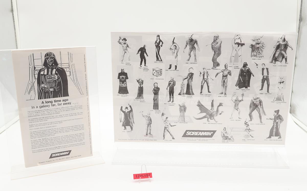 Darth Vader Complete Star Wars 1992 Screamin' 1/4 Scale Model Figure ...