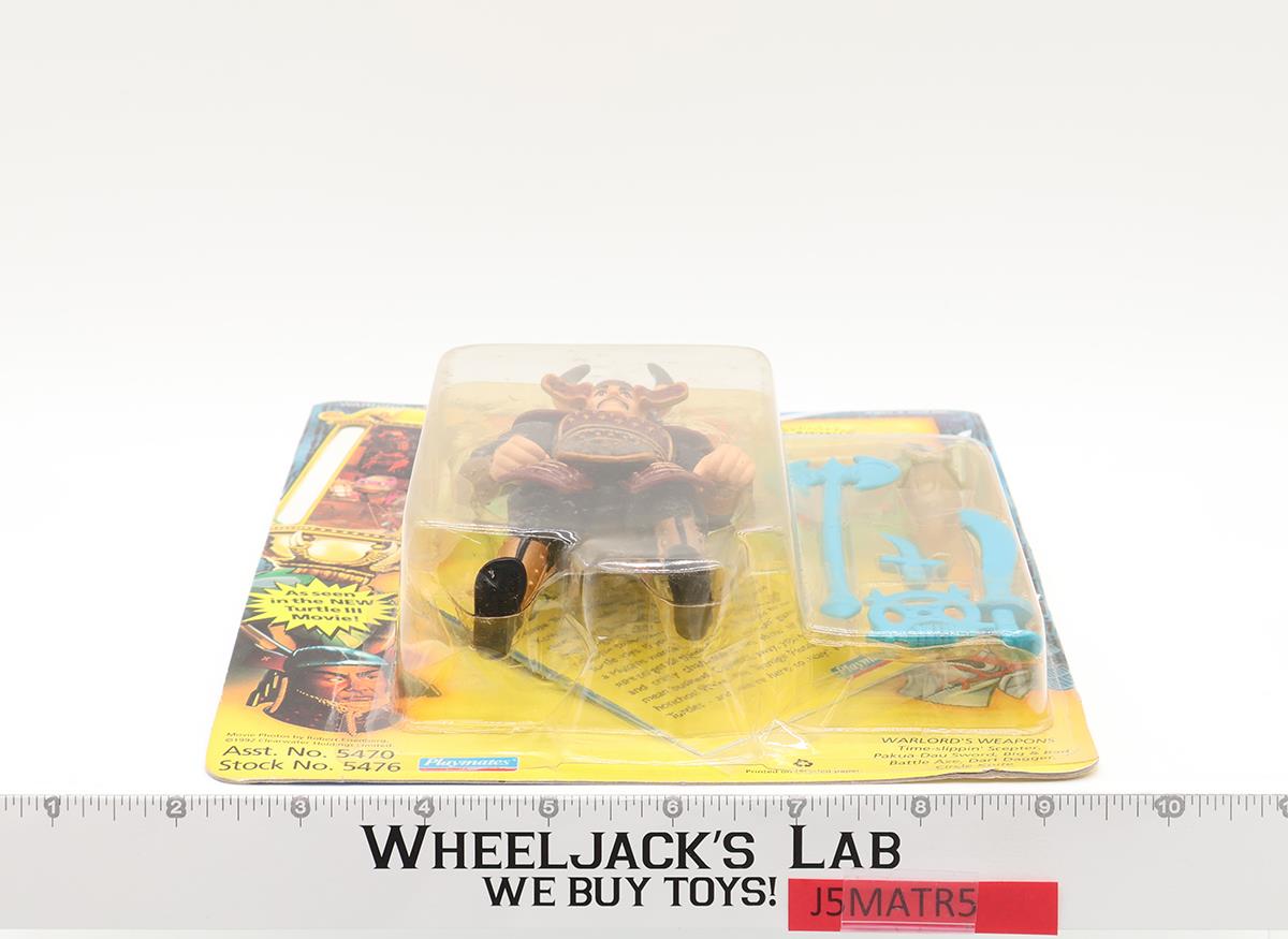 Warlord Movie III Teenage Mutant Ninja Turtles TMNT 1992 UNPUNCHED MOSC ...