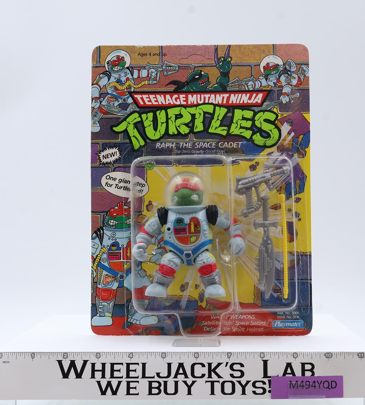Raph The Space Cadet Teenage Mutant Ninja Turtles TMNT 1990 Playmates ...