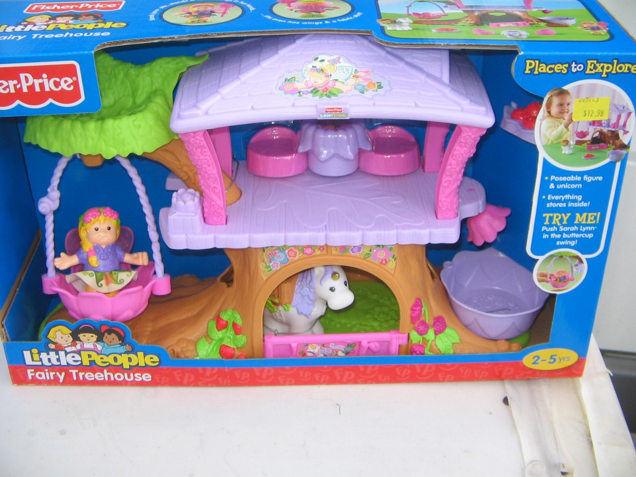 Fisher Price LITTLE PEOPLE FAIRY TREEHOUSE NEW NIB | eBay