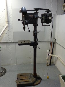 Vintage Atlas Drill Press W/Atlas 1/2HP Super Power Motor Model 1060 ...