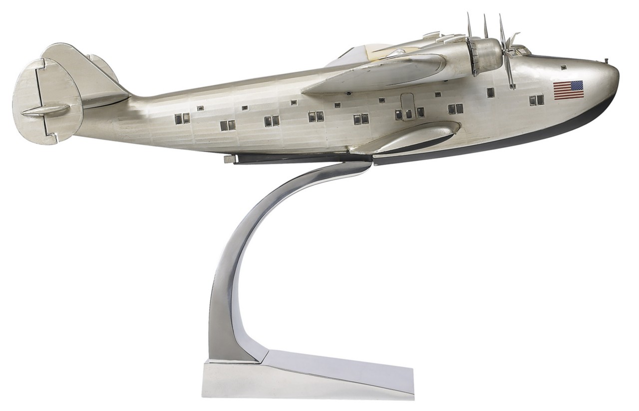 Pan Am Boeing 314 Dixie Clipper Flying Boat Model 23" Built Wood ...
