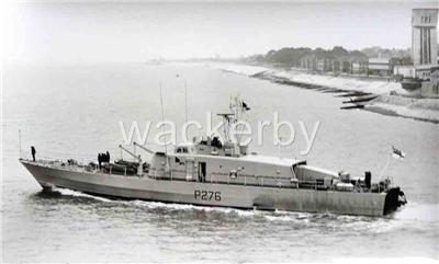 HMS TENACITY (P276) one-off design 12" x 8" Quality Real Photograph ...