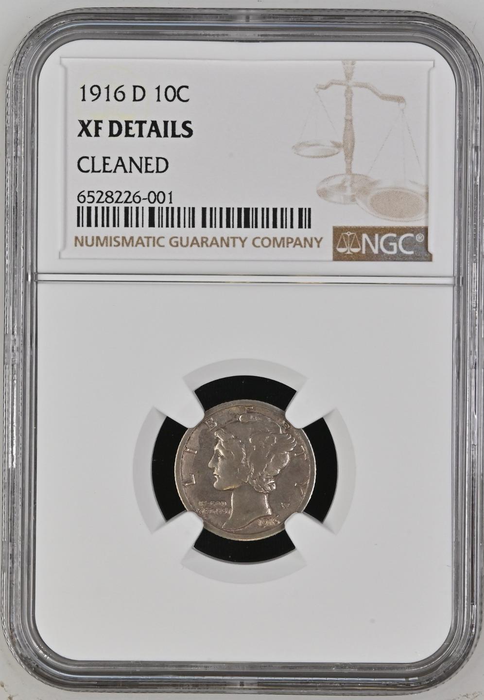 Collectors Corner - 1916-D 10C NGC Details - #63619671