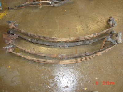 76-86 Jeep CJ Front and Rear leaf springs CJ7 5 7 8 full set CJ5 ...