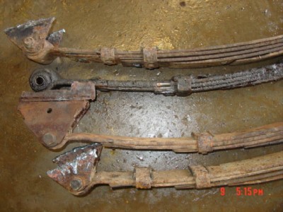 76-86 Jeep CJ Front and Rear leaf springs CJ7 5 7 8 full set CJ5 ...