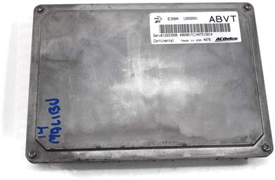 2013-2014 CHEVY MALIBU ECU COMPUTER BRAIN ENGINE CONTROL MODULE ...
