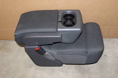 04-08 Ford F 150 D.Gray center console jump seat F150 2004 2005 2006 ...