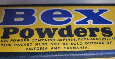 OLD ADVERTISING AUSTRALIAN Chemist BEX POWDERS 1950s - 1960s FULL BOX ...