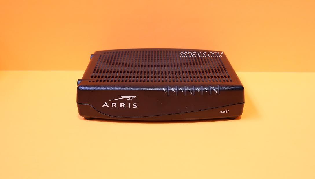Arris TM822A Telephony Cable Modem Docsis 3.0 TM 822 Only For Charter ...