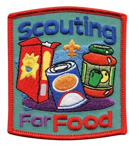 Boy Scouts of America BSA 3 inch SCOUTING For FOOD Activity Patches ...
