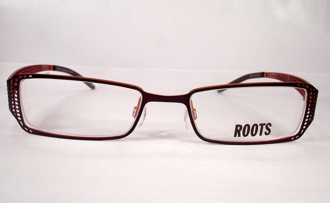 Roots 411 Bronze Women Eyeglasses Eyewear Frames - Eyeglass Frames