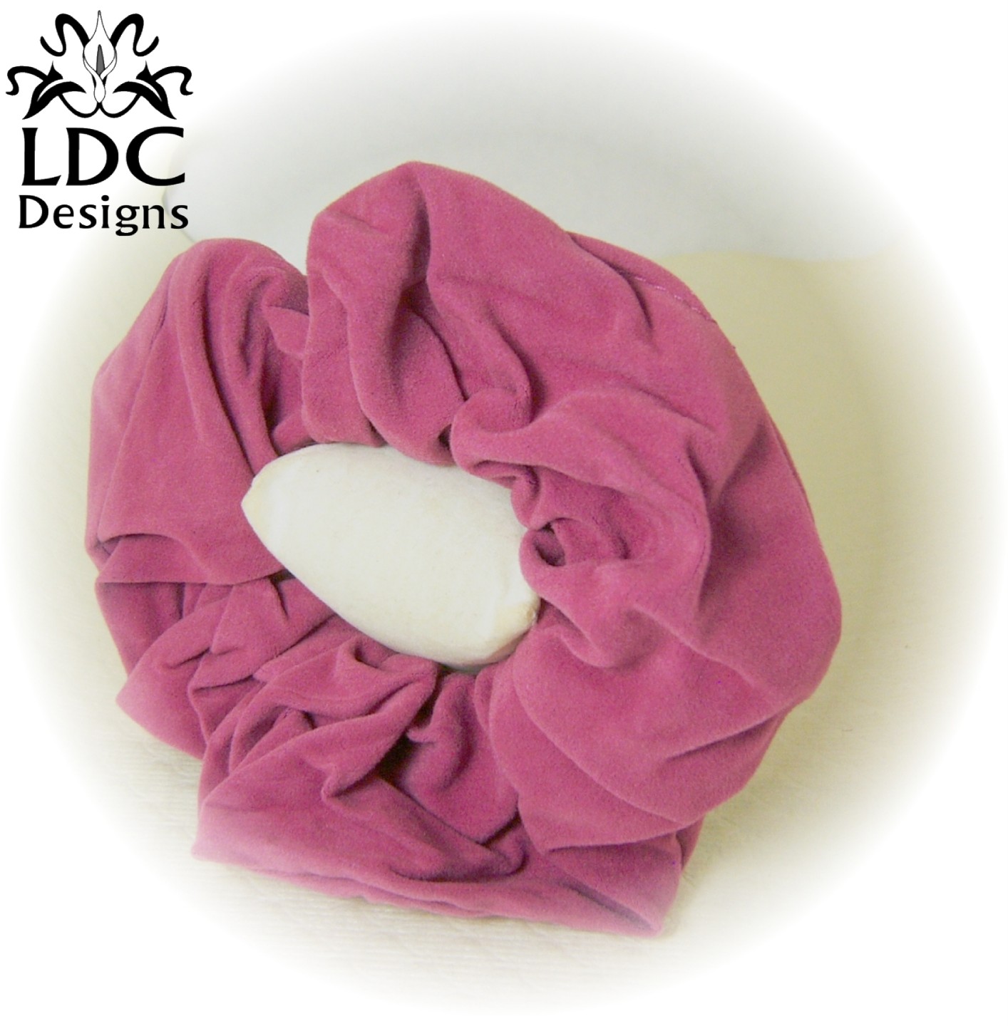 Sueded Moleskin Scrunchie Elastic Ponytail Holder ~ 6 Color Choices | eBay