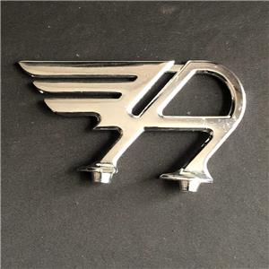 AUSTIN CHROME FLYING A CAR BONNET HOOD BADGE EMBLEM | eBay