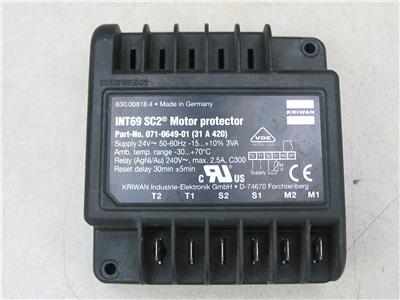 KRIWAN INT69 SC2 Motor Protector 071-0649-01 | eBay