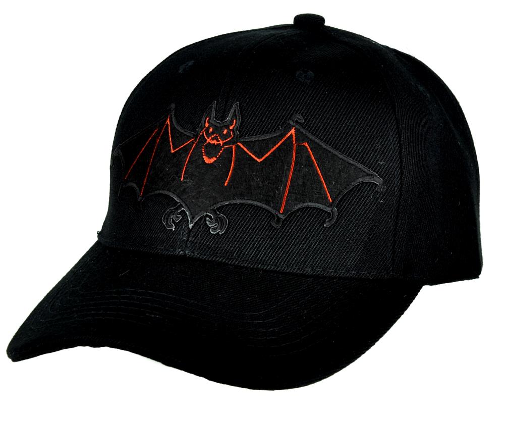 Vampire Bat Hat Baseball Cap Vlad Dracula Halloween Horror Goth Emo ...