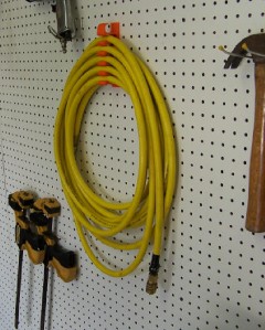 Air Hose Garage Business Cord Storage Rack Holder Reel Tool Gecko Toes ...