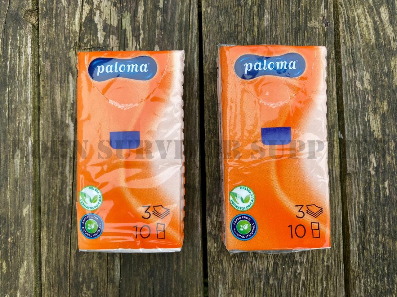 PALOMA SUPER SOFT 3 PLY POCKET TISSUES - Travel Toilet Tissue Camping ...