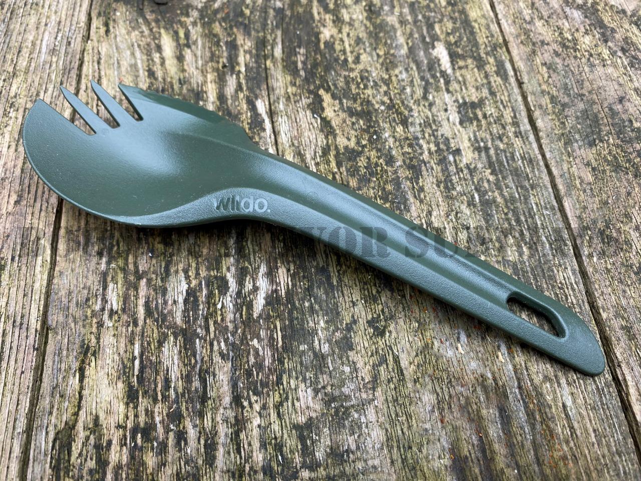 Wildo SPORK - Knife, Fork & Spoon KFS Plastic Camping Cutlery Set ...