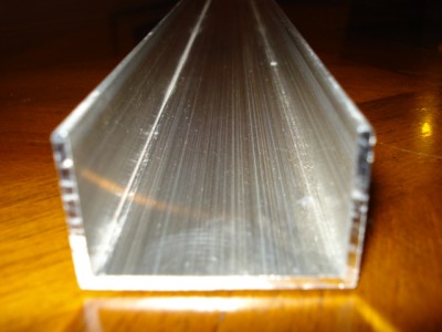 ALUMINIUM U PROFILE CHANNEL 50mm x 30mm x 900mm LONG