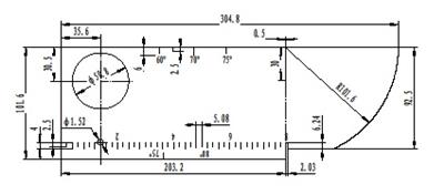New AWS IIW Type 2 Steel Calibration Standard Inch Test Block W/ Box | eBay