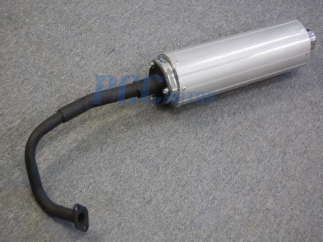 Scooter Muffler Exhaust GY6 125cc 150cc Moped ATV GY-6 EX25