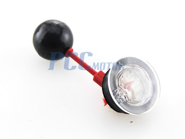 Fuel Gas Gauge Meter w/ Round Style Float Level Tank Indicator Generator