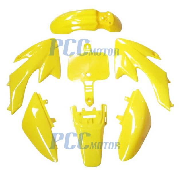 Honda XR50 CRF50 Body Plastic Kit CRF50/XR50 Plastic Kit Red & White ...