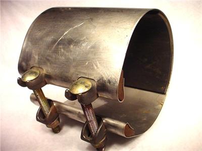 NEW ADAMS PIPE-SAVER REPAIR CLAMP 5" ID 1/2" BOLTS | eBay