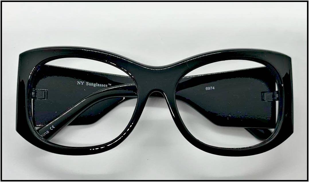 Classic Retro Style Super Thick Black Lensless Eye Glasses Frame Only No Lens Ebay