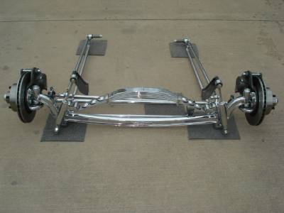 Pete & Jakes #3095C Chrome I-Beam Dropped Axle Front End 1932 Ford ...