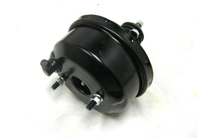 7" BLACK Universal Power Brake Booster Smooth Master Cylinder Disc Disc ...