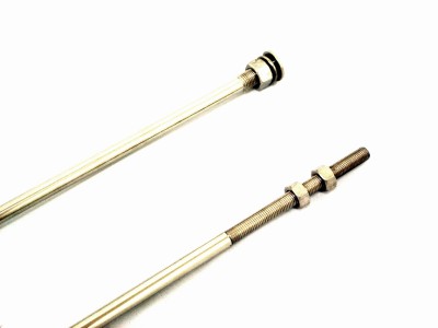 Extra Long 35" Stainless Radiator to Firewall Support Rods Ford Chevy ...