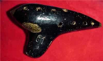 Vintage OCARINA {sweet potato} Flute-Fiehn, Vienna Austria wind music ...