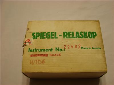 SPIEGEL RELASKOP - MEASURING HEIGHT, DIAMETER, BASAL AREA & RANGE ...