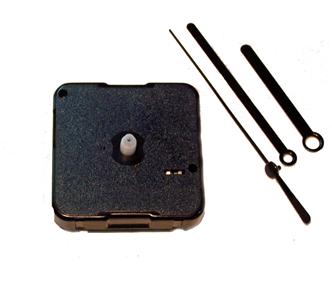 Quartz Snap in Clock Movement / Motor w/push-on hands #6168