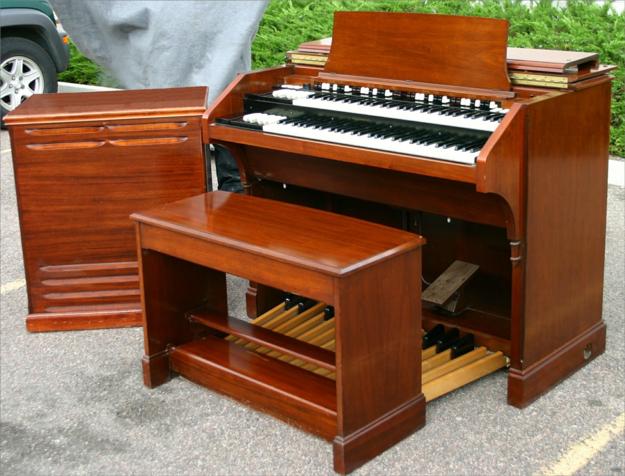 BEAUTIFUL HAMMOND C-3 ORGAN & LESLIE 45 SPEAKER ! B C | eBay