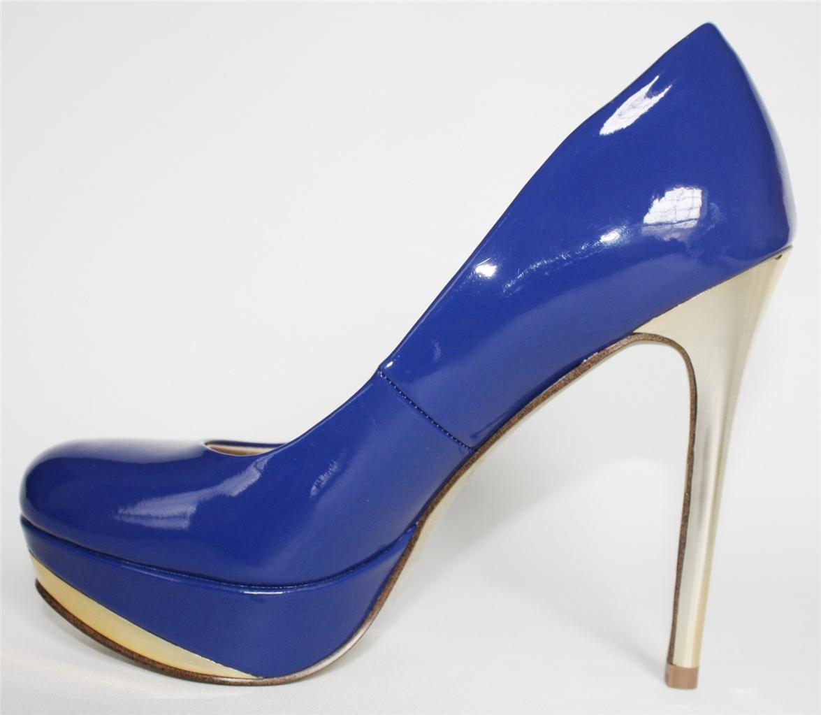 Bright Blue Heels