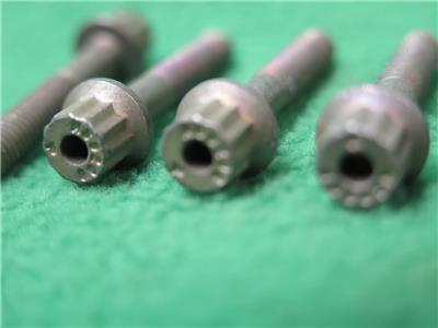 20 MS9208 190-32 UNJF-3A DOUBLE HEXAGON W/ HOLE MILITARY MACHINE BOLT ...