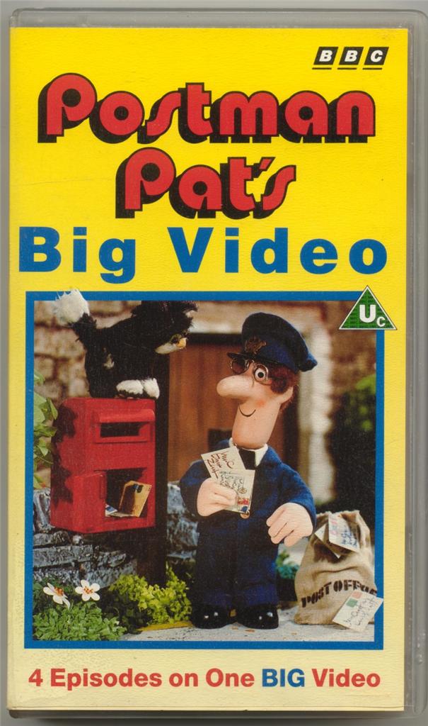 POSTMAN-PATS-BIG-VIDEO-English-BBC-VHS-Video-Four-Stories