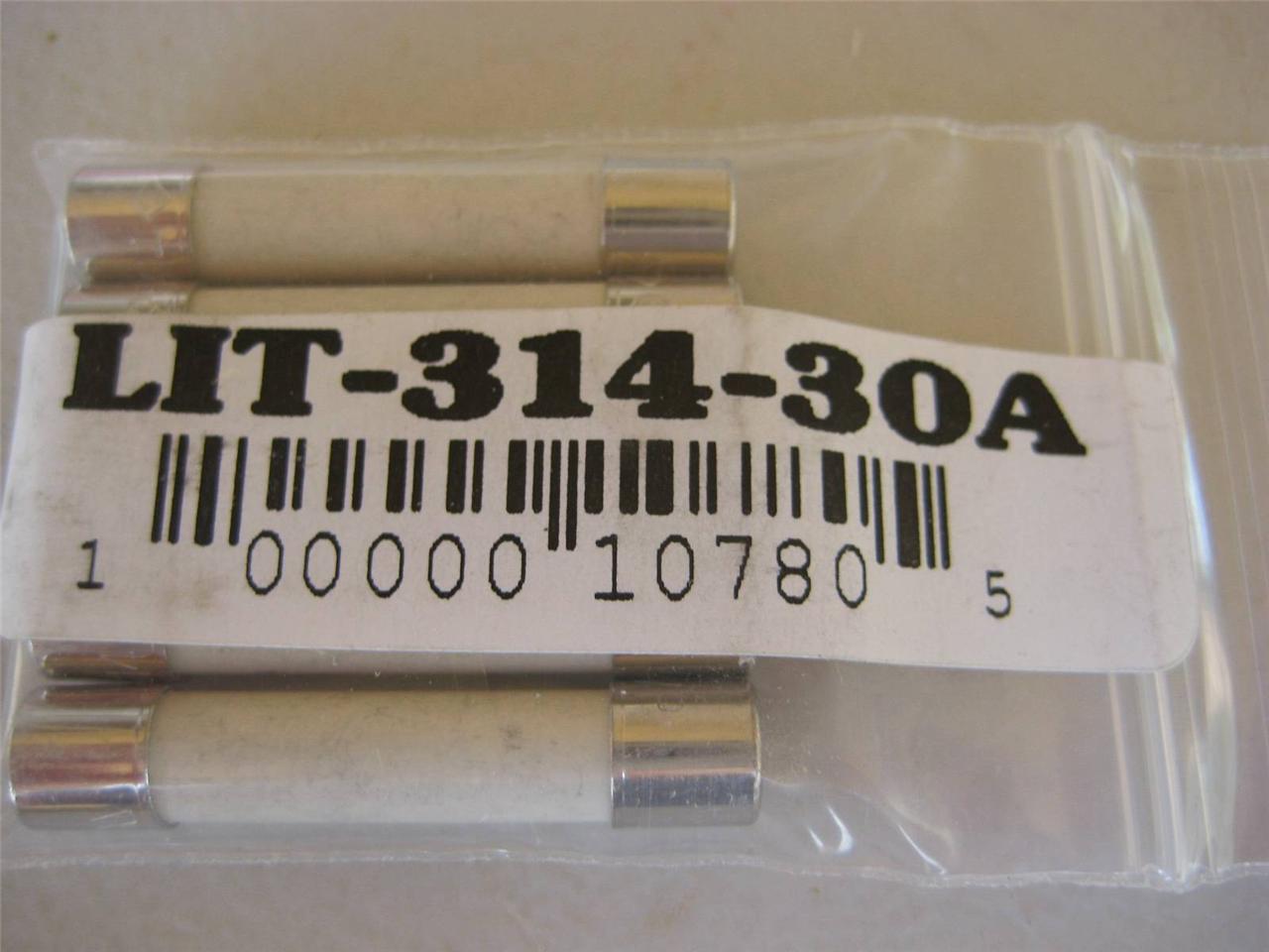 5X Littelfuse Fuse 314 5/10 1/2 1 2 3 4 5 6 7 8 10 or 25 Amp Fast ...