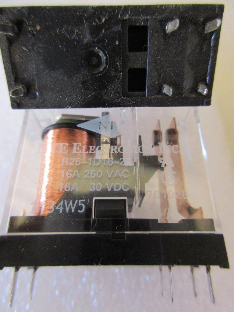 1x NTE Relay R25-1D16 R25-5A16 R25-11D10 5/6 12 24 48 120 DC AC 10 or ...