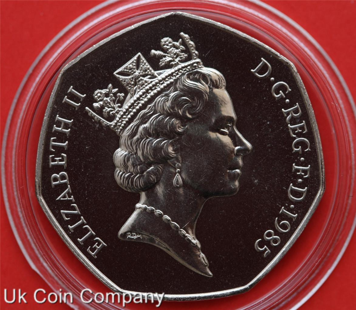 ROYAL MINT UK DECIMAL BU 50p FIFTY PENCE COIN IN CAPSULE | eBay