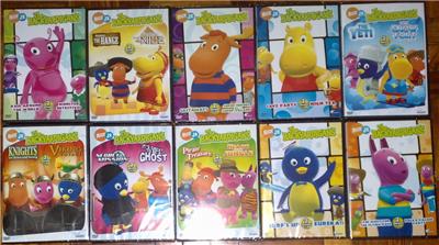 THE BACKYARDIGANS Lot of 10 DVD 20 Episodes BRAND NEW!